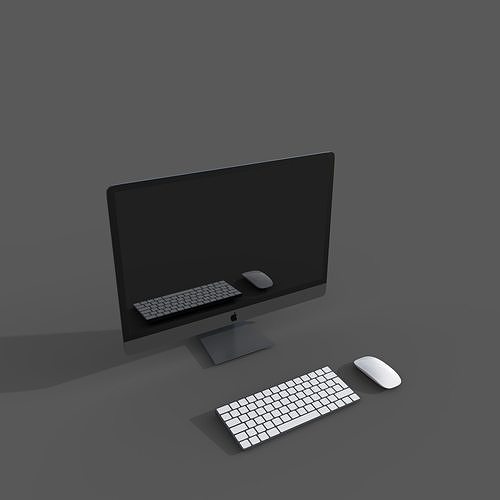 Apple iMAC free VR / AR / low-poly 3D model | CGTrader