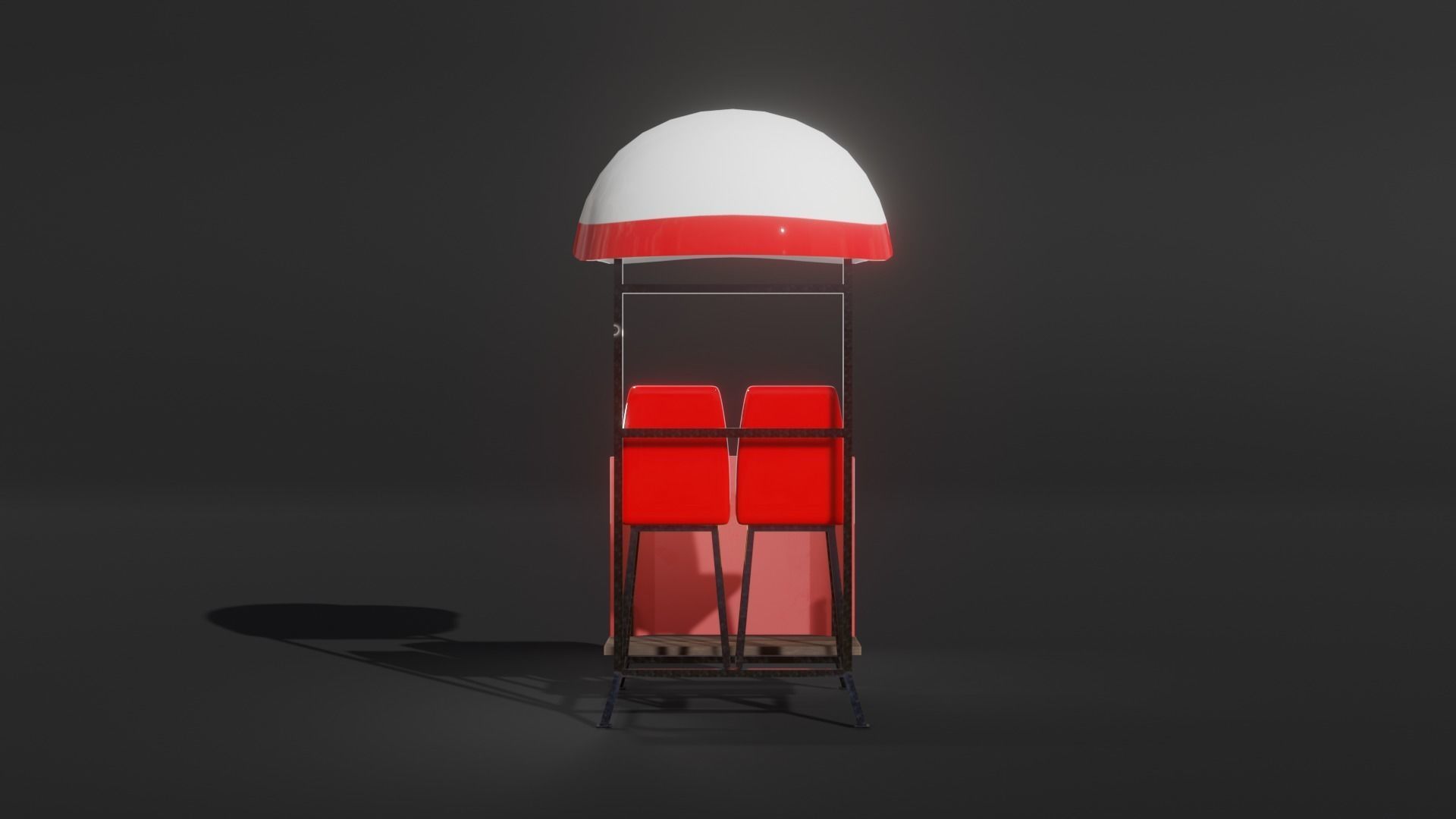 3D model Police booth 3D model VR / AR / low-poly | CGTrader
