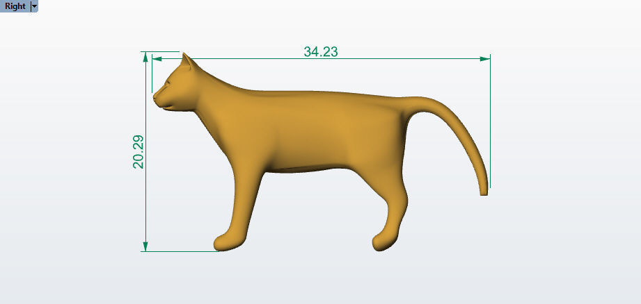 CAT 3D model STL File 3D model 3D printable | CGTrader