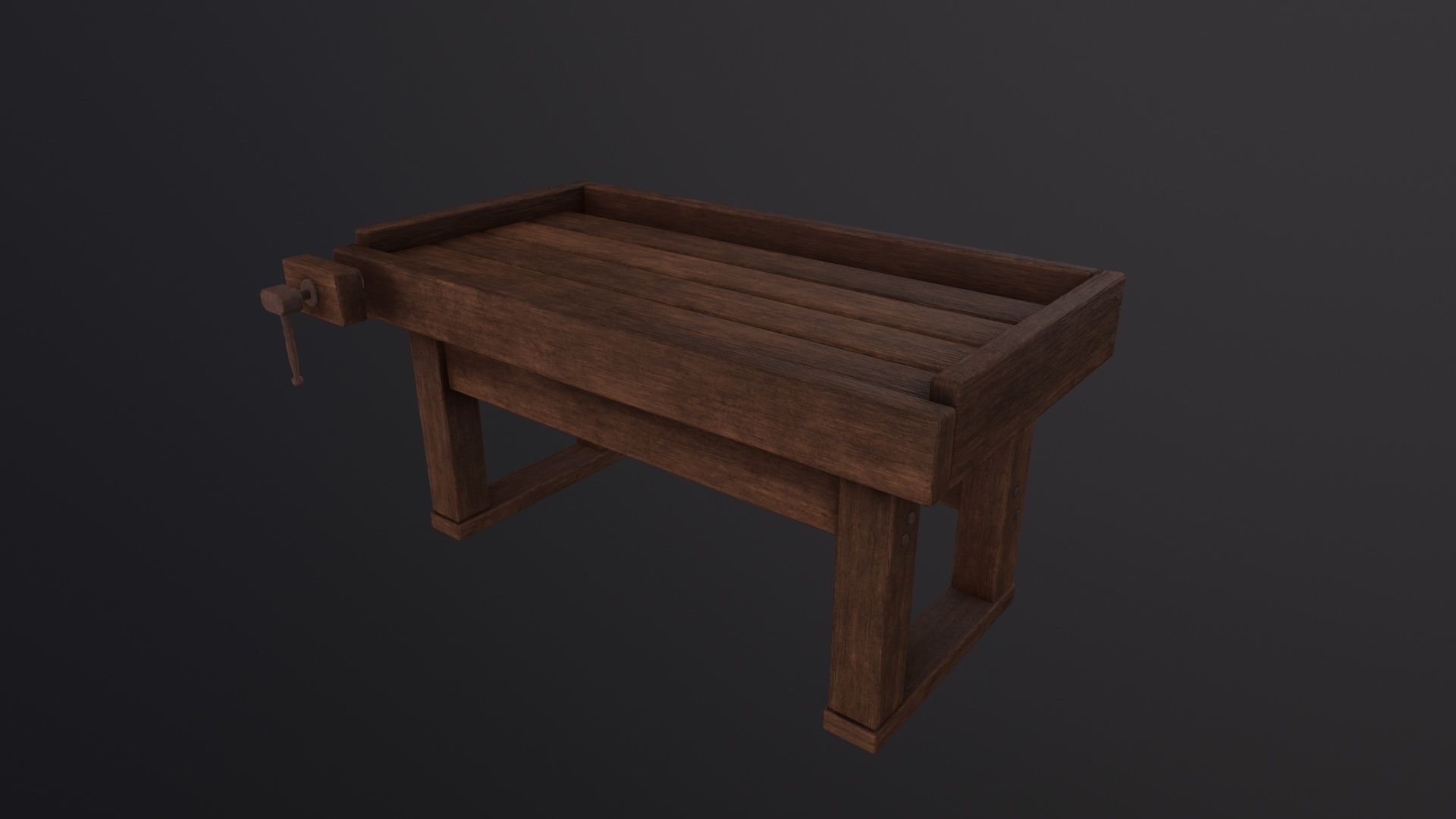 3D model WorkBench 3D Model VR / AR / low-poly | CGTrader