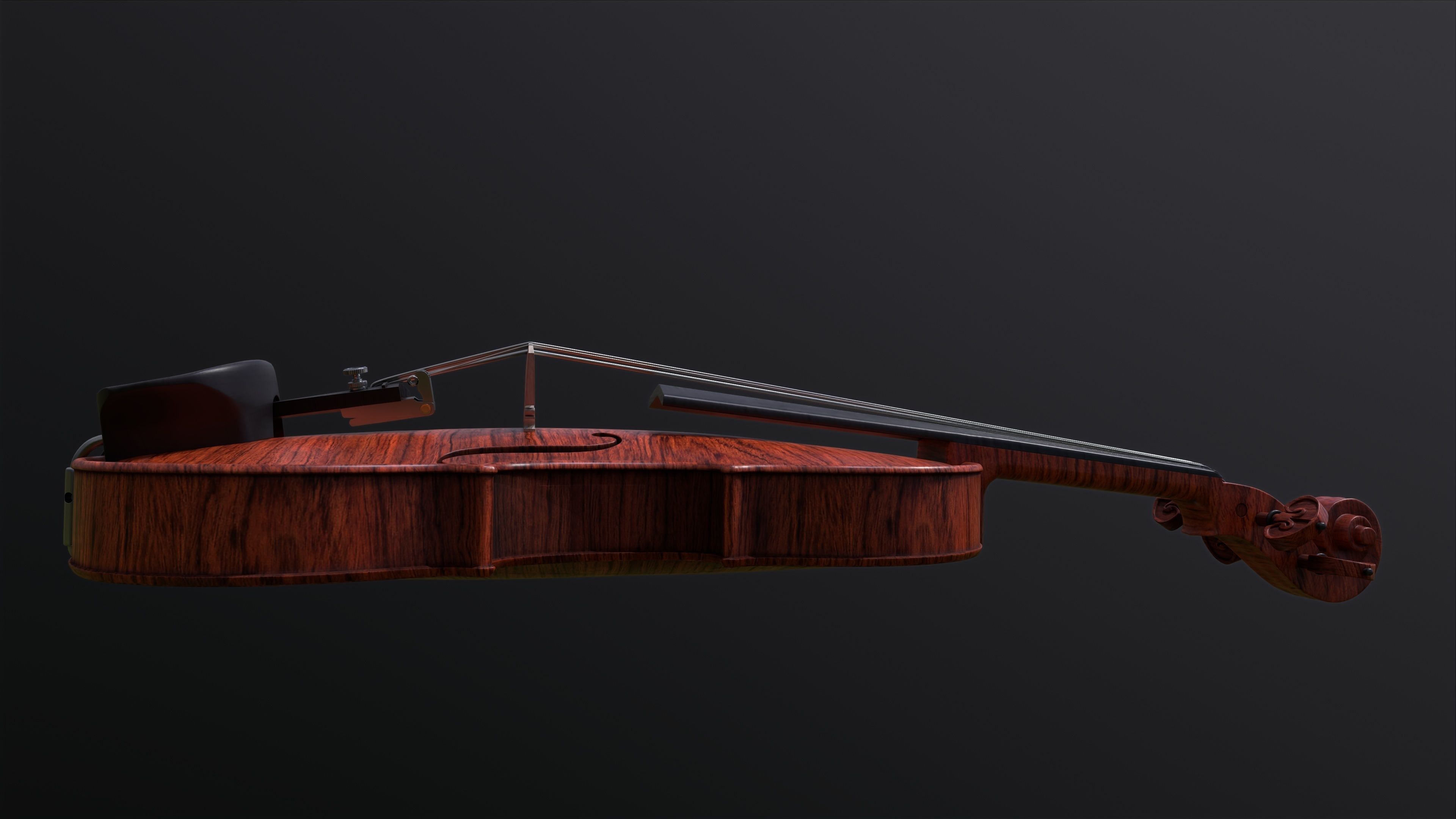 Violin 3D model | CGTrader