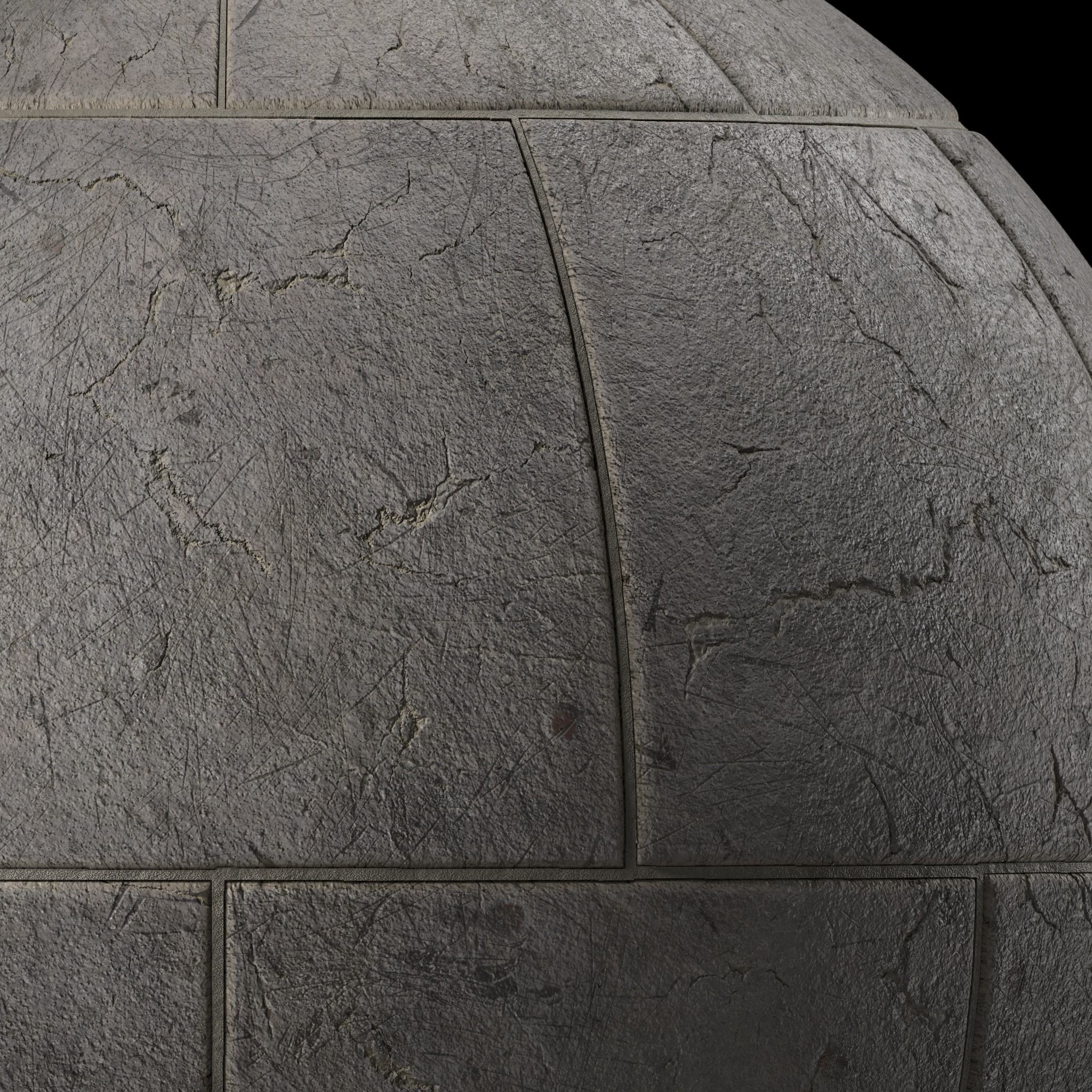 Texture Tile Materials 33- Concrete Tiling By Gravel Sbsar Pbr Seamless ...