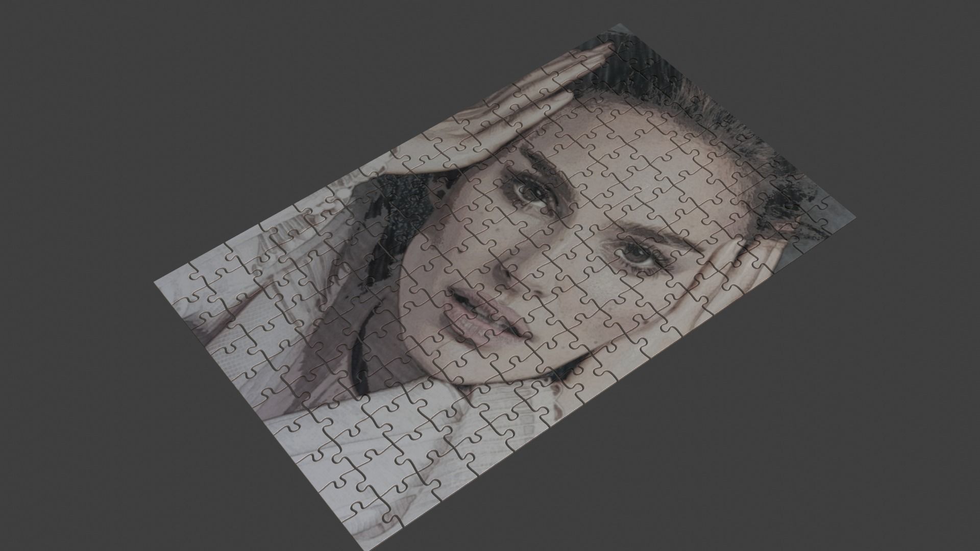 3D model Natalie Portman Puzzle VR / AR / low-poly | CGTrader
