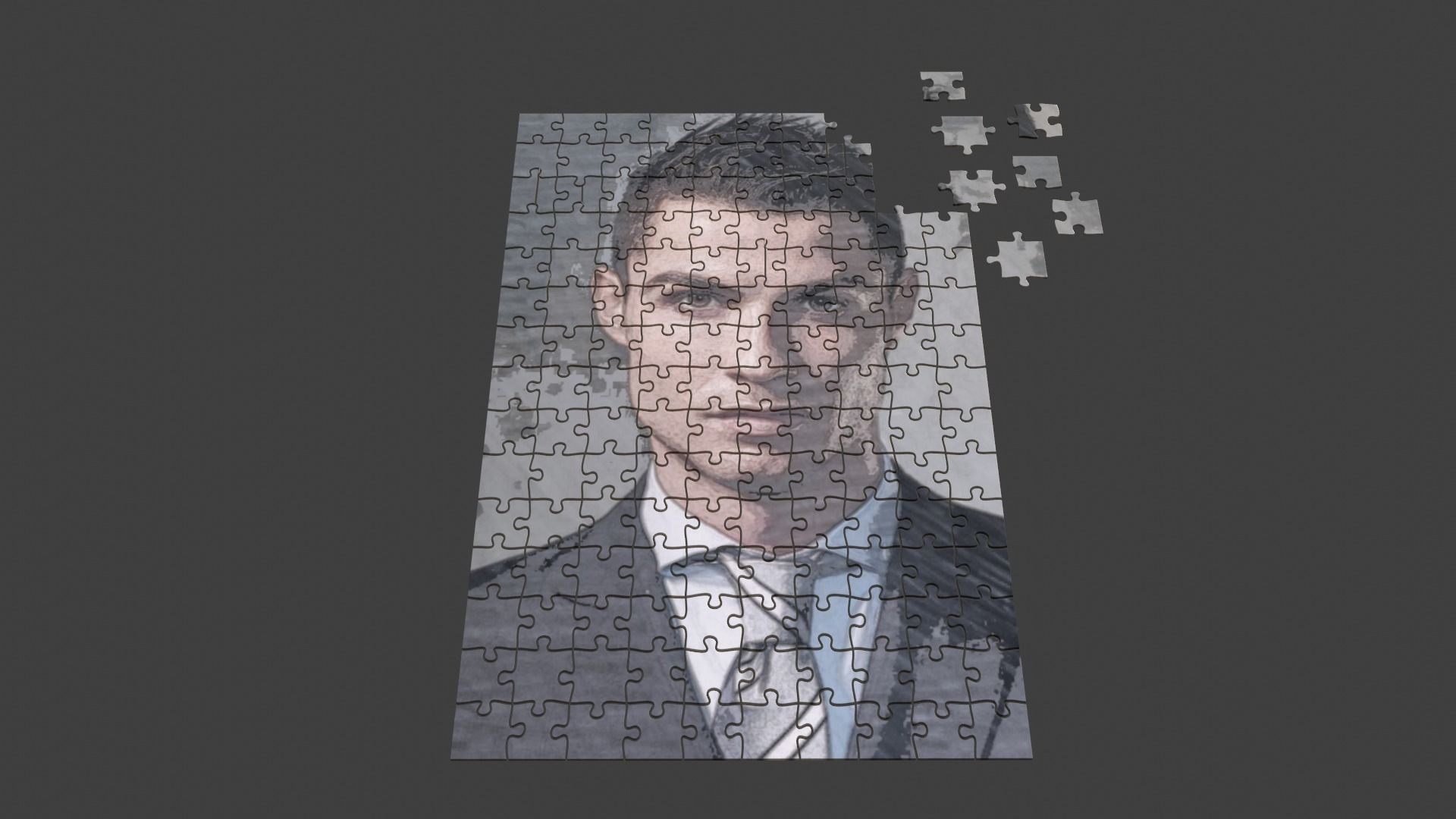 3D model cristiano ronaldo Puzzle VR / AR / low-poly | CGTrader