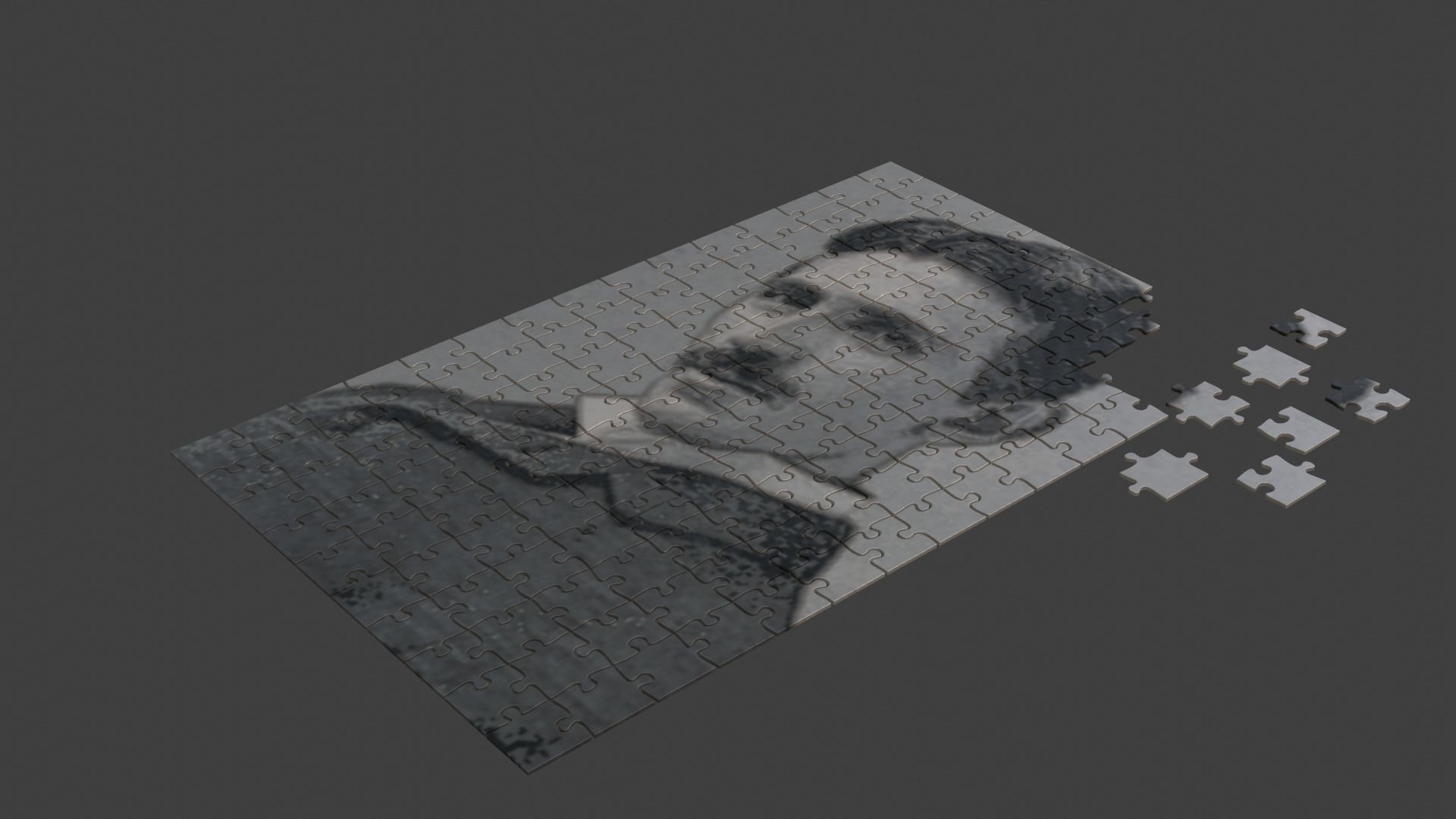 3D model nicola tesla Puzzle VR / AR / low-poly | CGTrader
