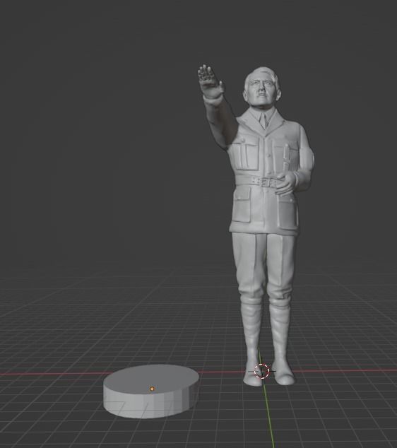 Adolf Hitler 3D model 3D printable | CGTrader