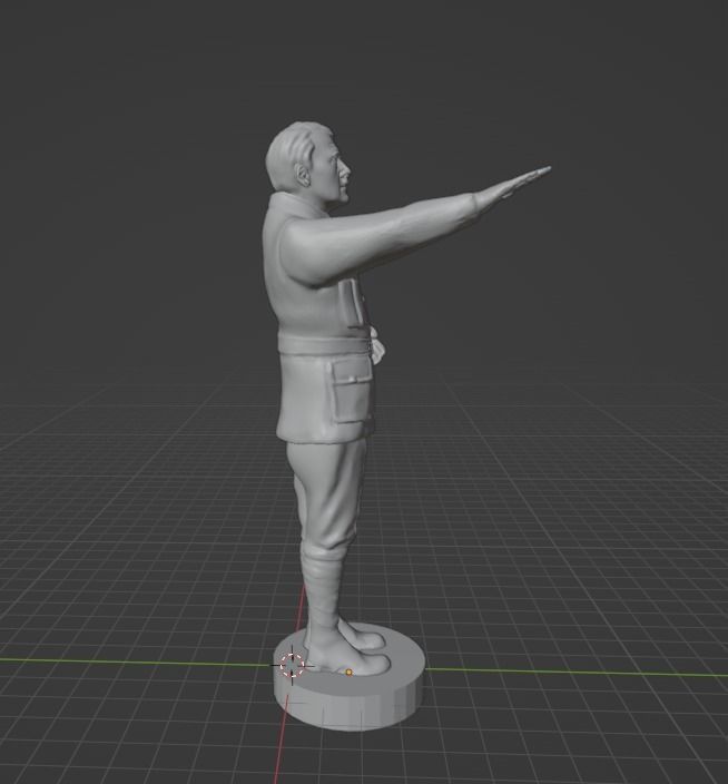 Adolf Hitler 3D model 3D printable | CGTrader