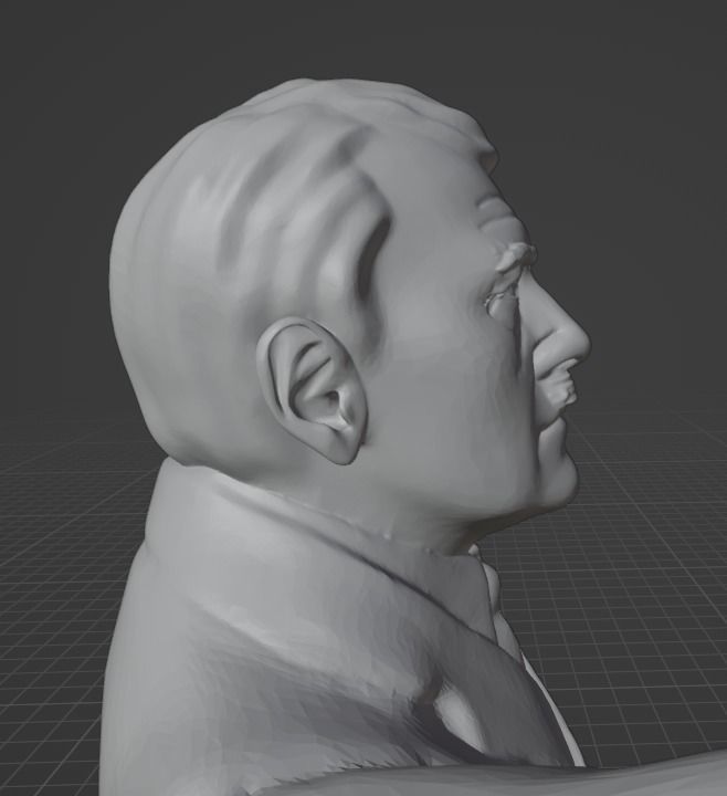 Adolf Hitler 3D model 3D printable | CGTrader