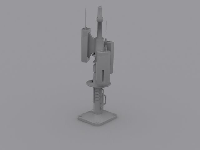 3D model Sci fi sensor model VR / AR / low-poly | CGTrader
