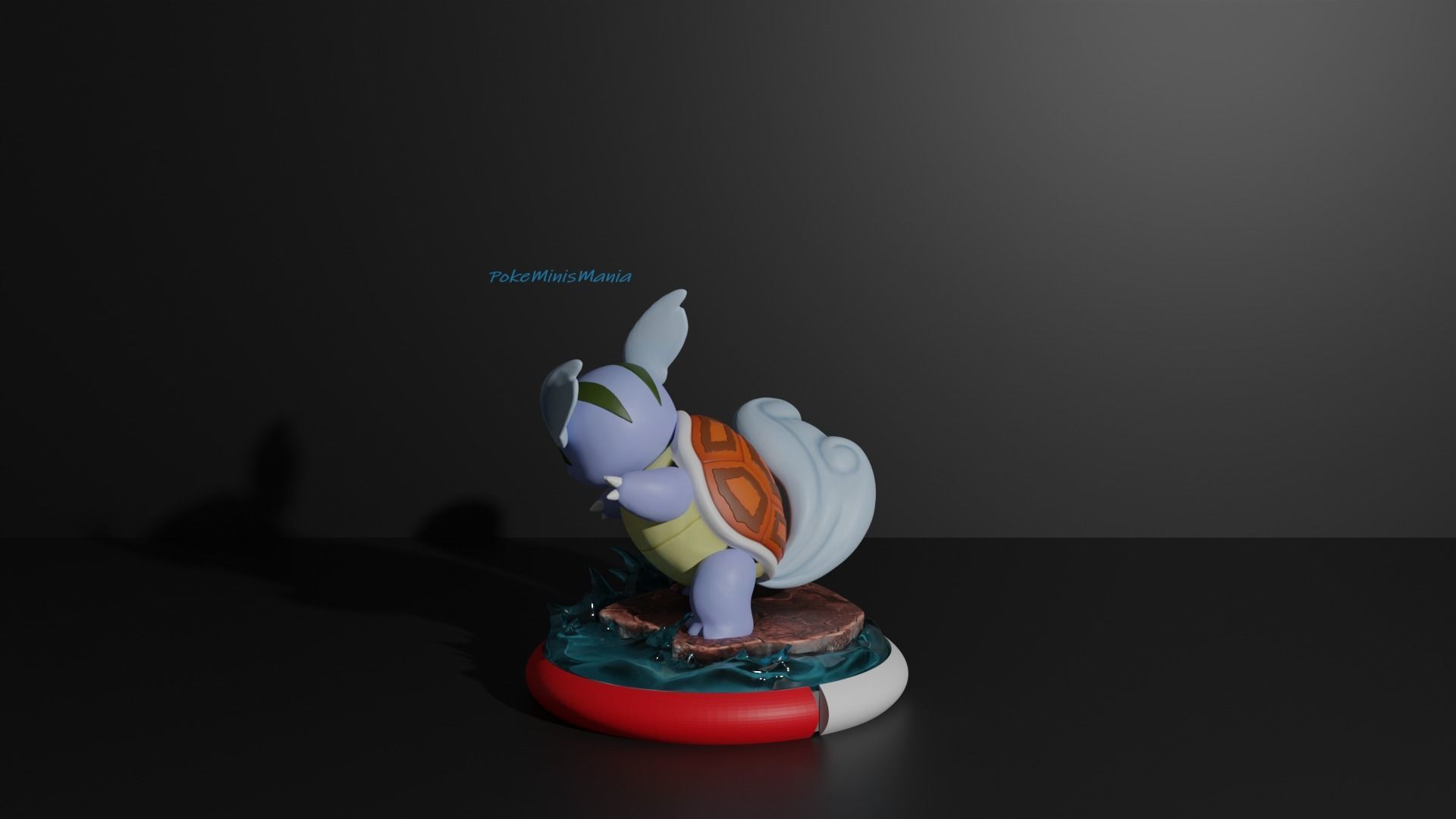Clone Squirtle Wartortle and Blastoise 3D print model 3D model 3D ...