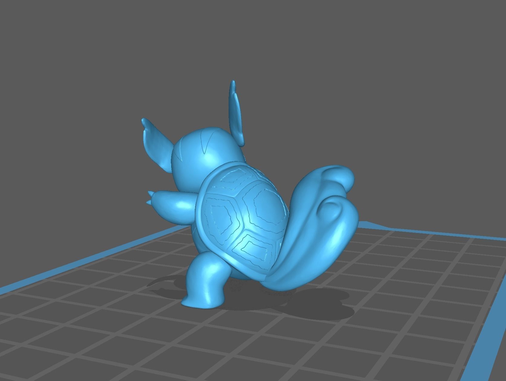 Clone Squirtle Wartortle and Blastoise 3D print model 3D model 3D ...