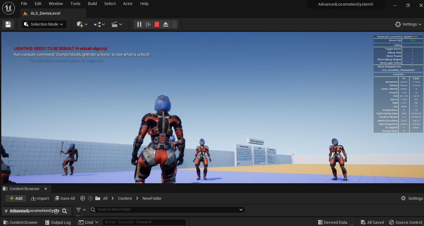 3D model Sci-Fi Girl Low-poly VR / AR / low-poly | CGTrader