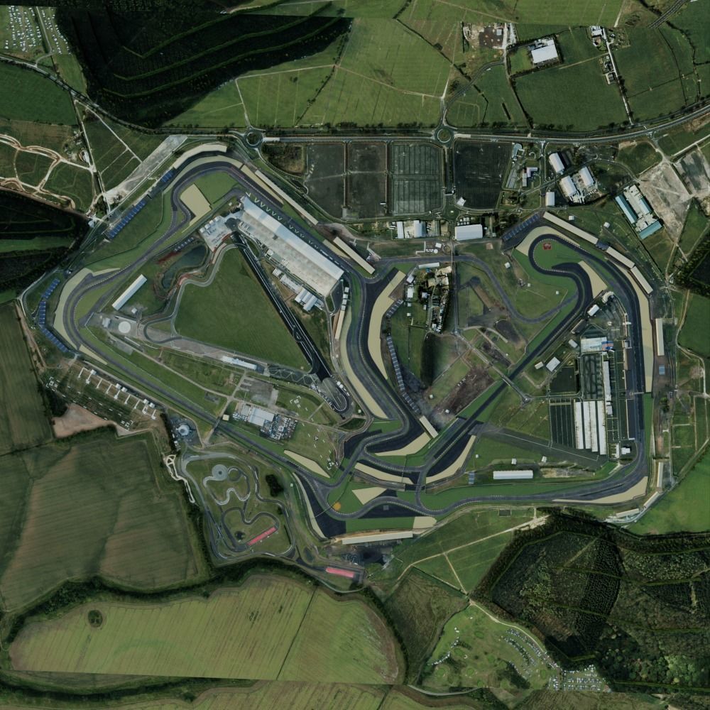 3D model Silverstone Circuit - International Segment - UK VR / AR / low ...
