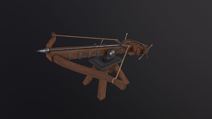 3D model Medieval Ballista 3D Model VR / AR / low-poly | CGTrader