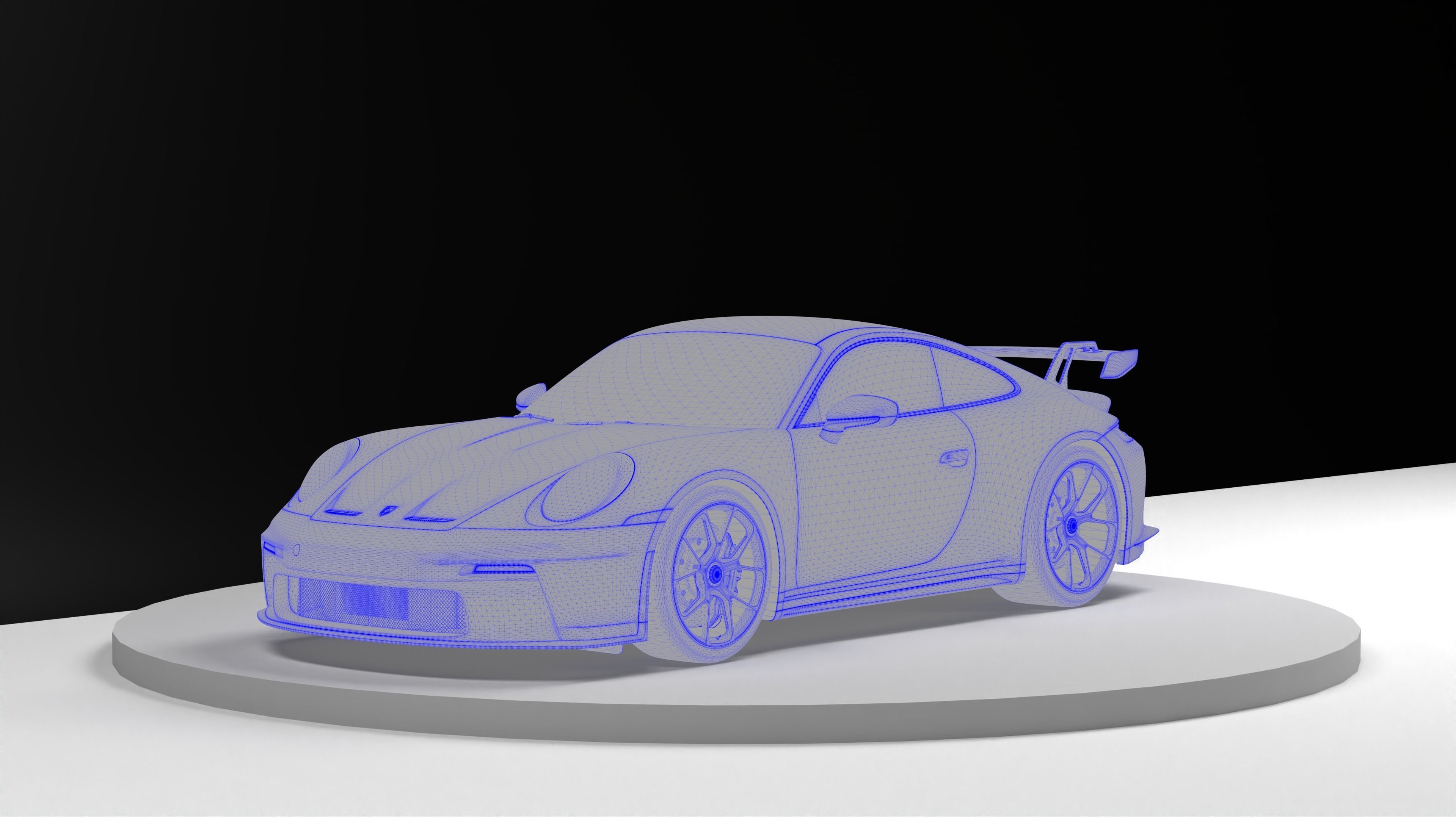 Porsche 911 GT3 3D model | CGTrader