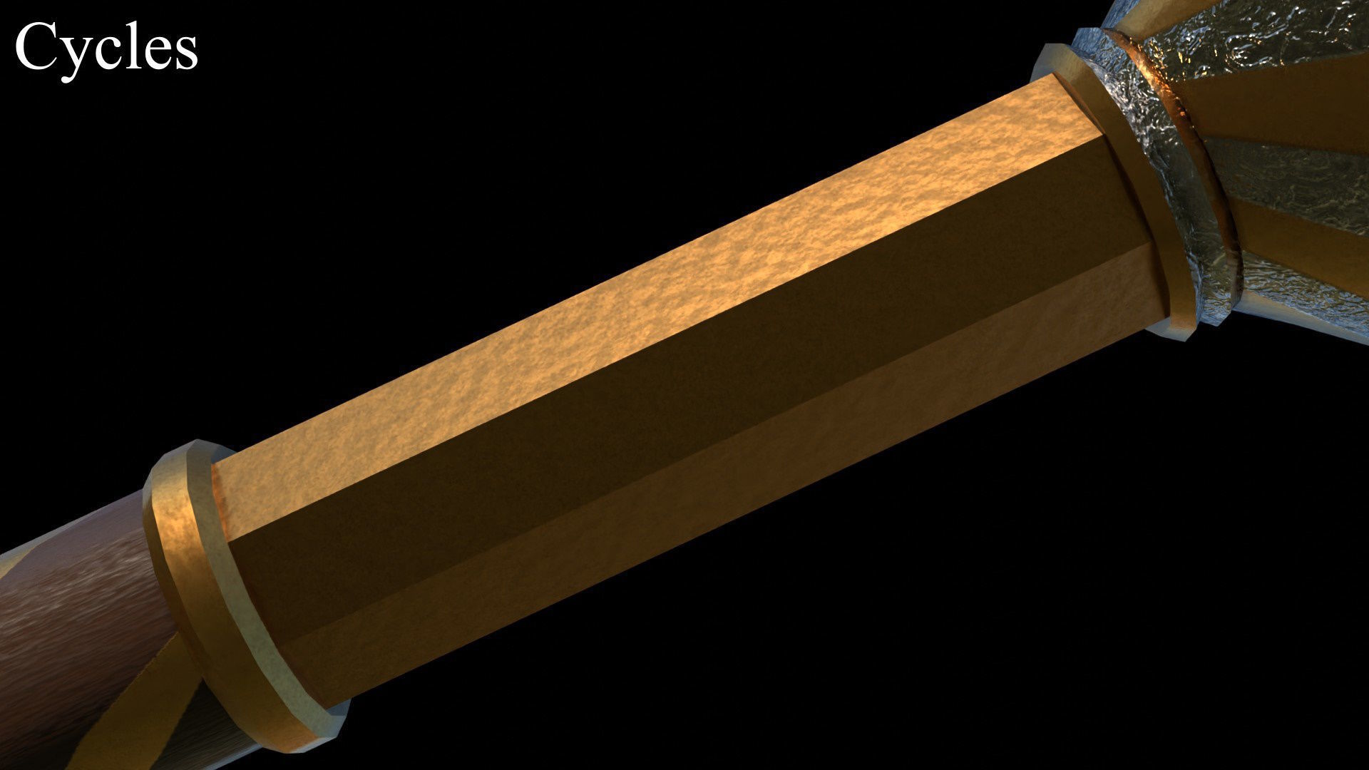 3D model Cossack Ceremonial Mace Bulava VR / AR / low-poly | CGTrader