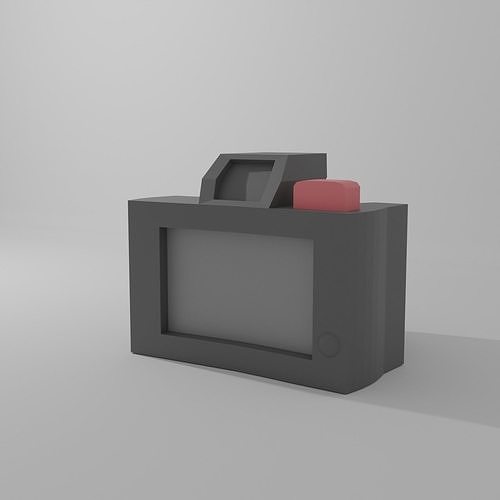 3D model Low Poly Camera VR / AR / low-poly | CGTrader