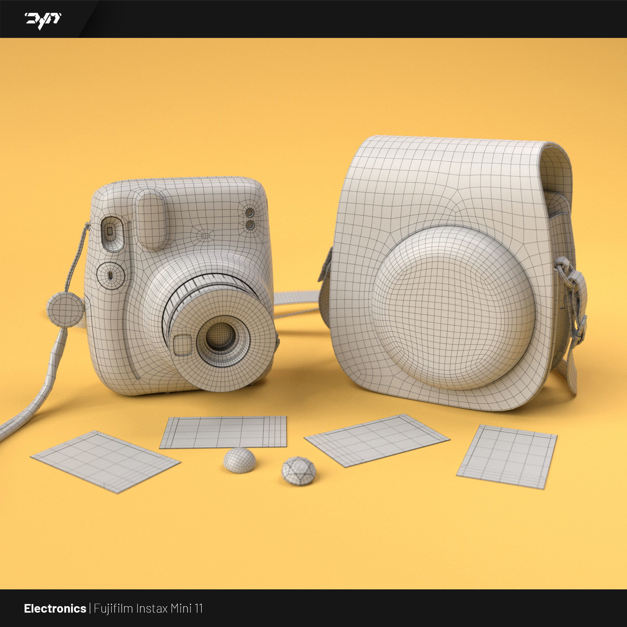 Instant Camera - Fujifilm Instax Mini 11 3D model | CGTrader