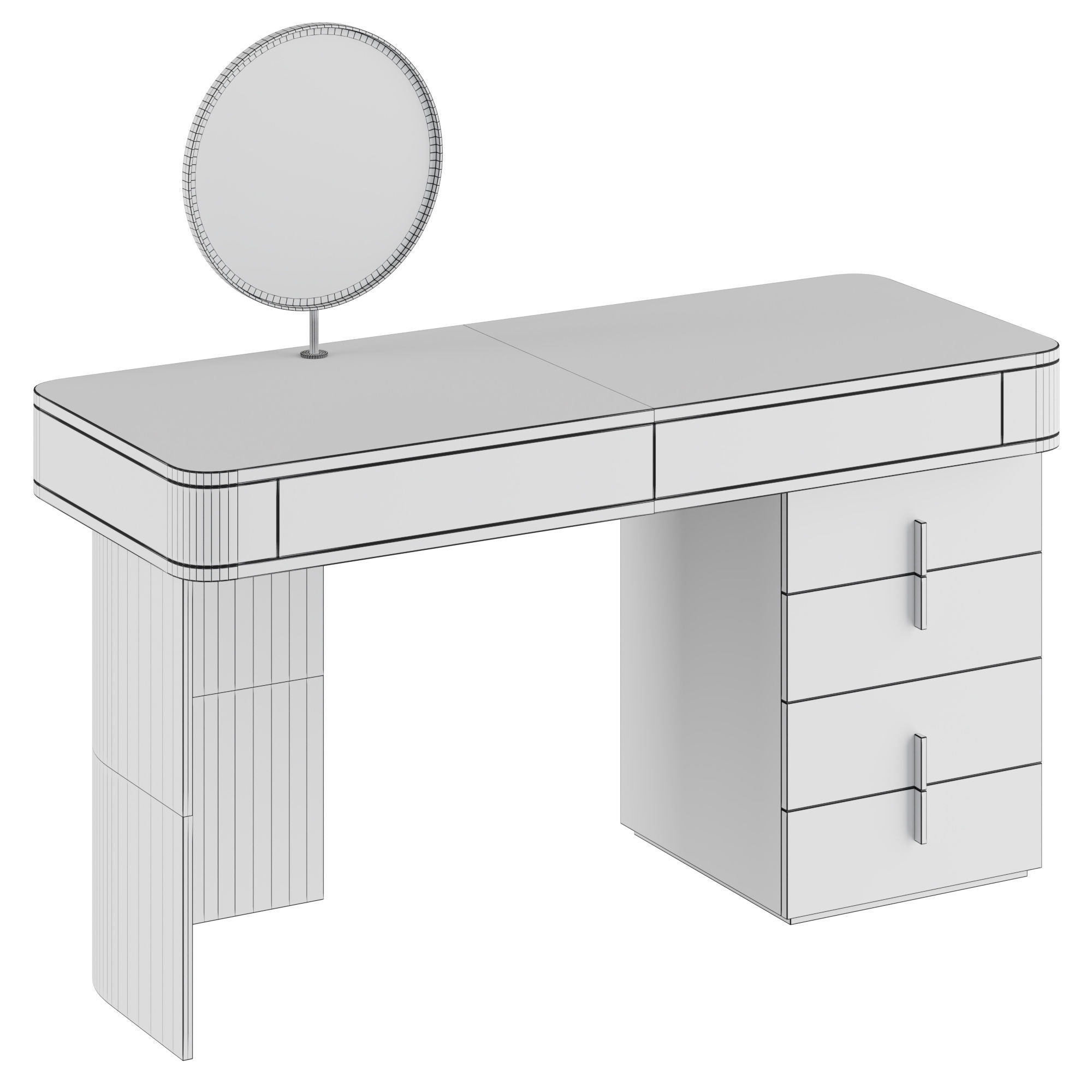 nina Dressing table 3D model | CGTrader