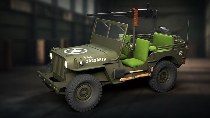 Willys MB 3D model | CGTrader