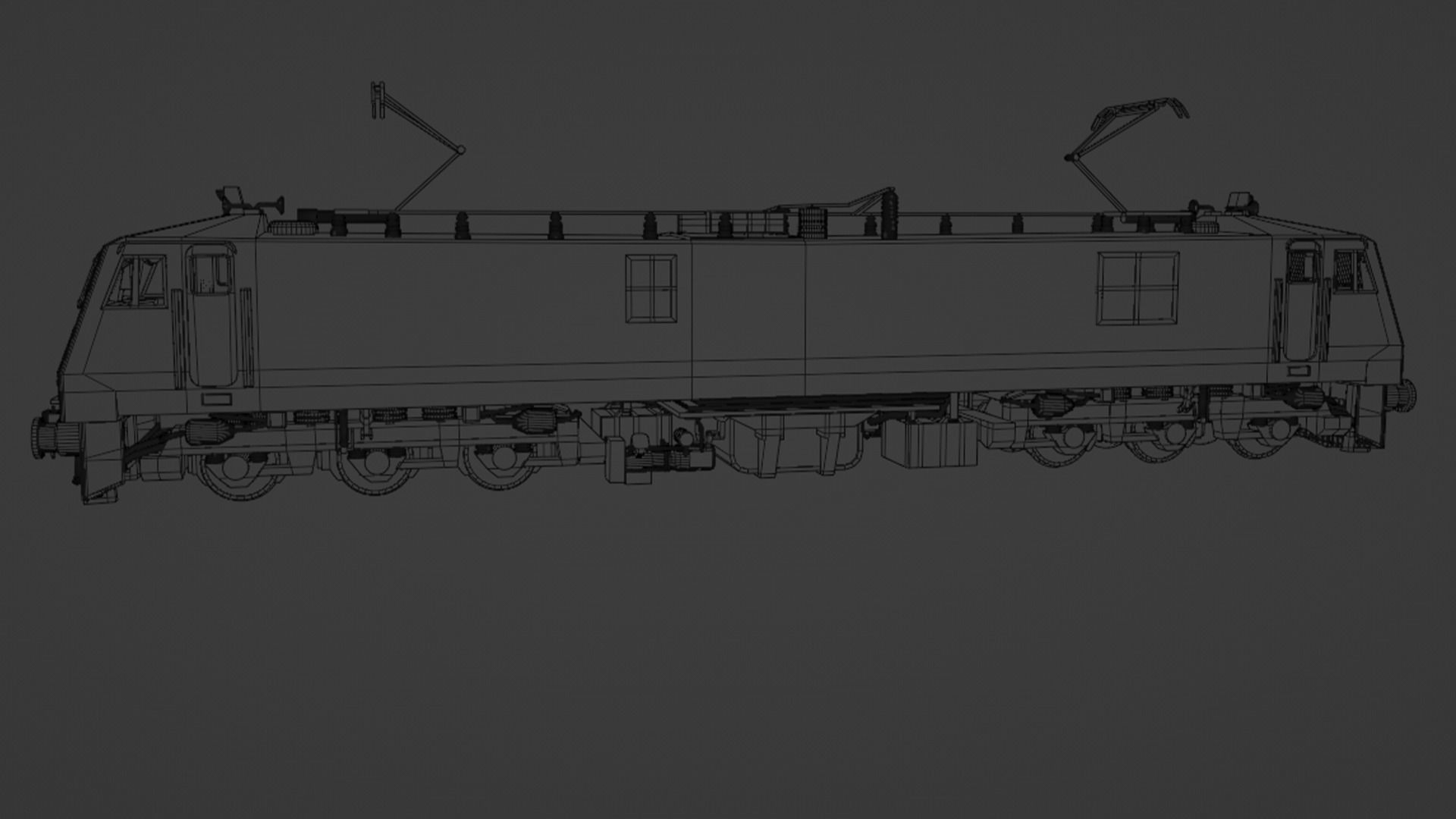 3D model Indian Railways Engines WAP 7 and WAG 9 combo VR / AR / low-poly | CGTrader