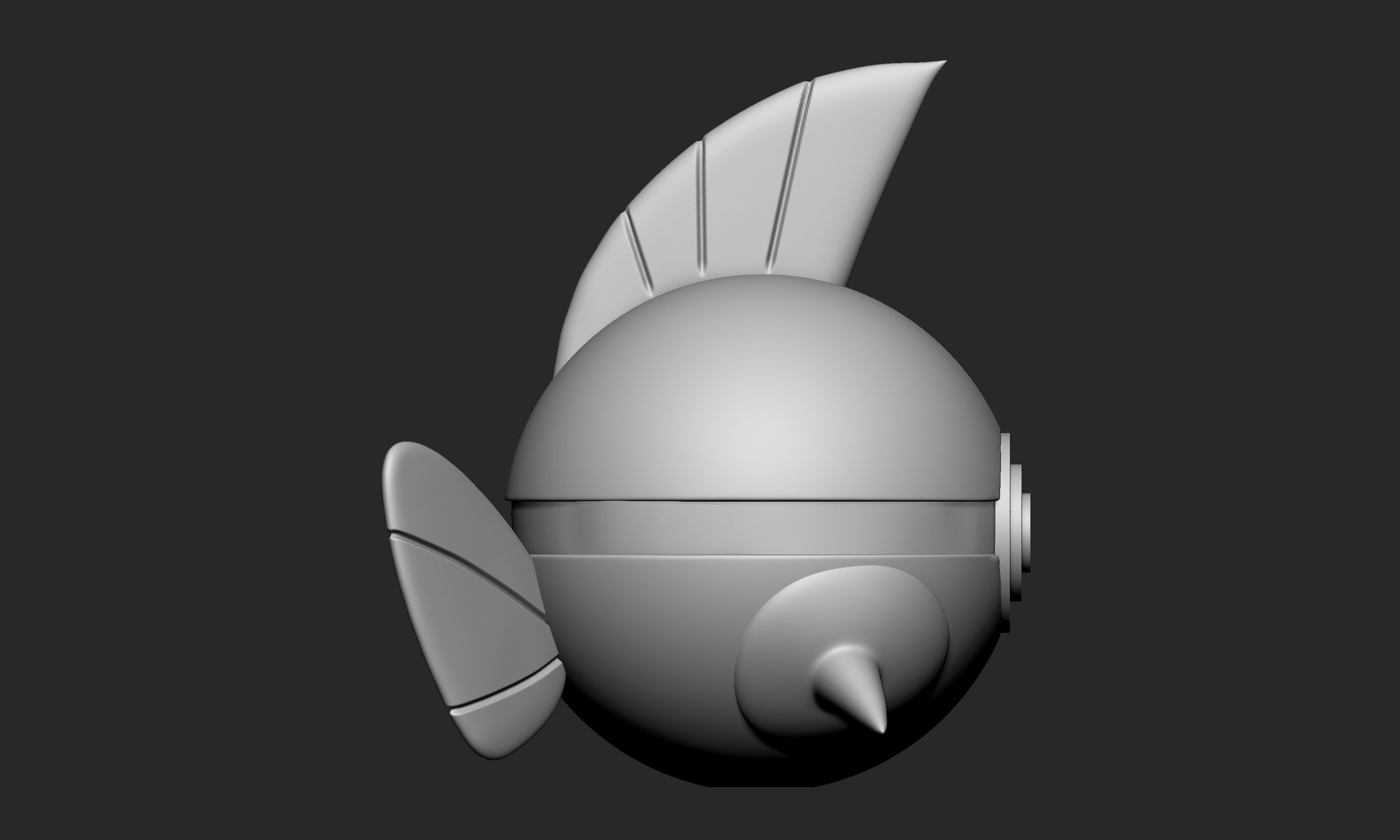 Pokemon Marshtomp Pokeball 3D model 3D printable | CGTrader