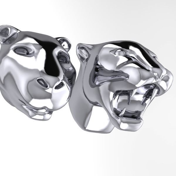 Panther Head 3D Model 3D model 3D printable | CGTrader