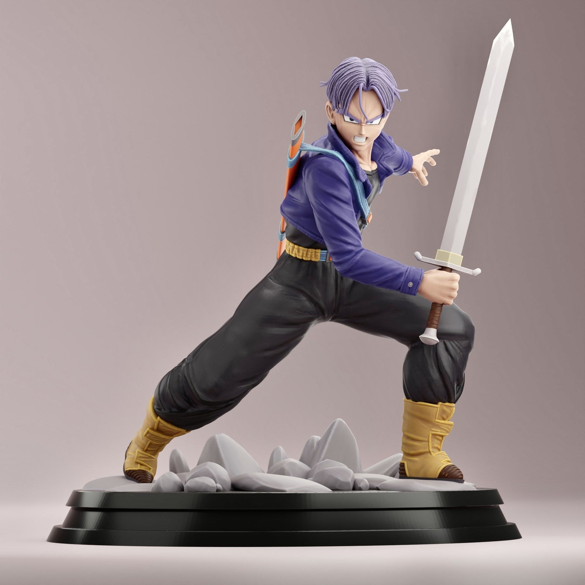 Trunks 3D model 3D printable | CGTrader