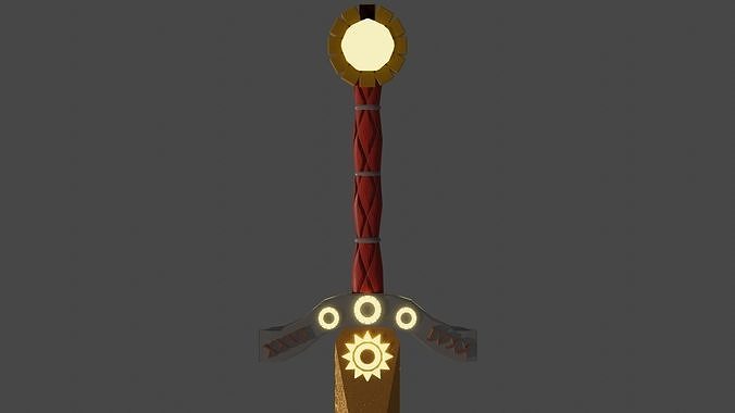 sword of the rising sun 3D model | CGTrader
