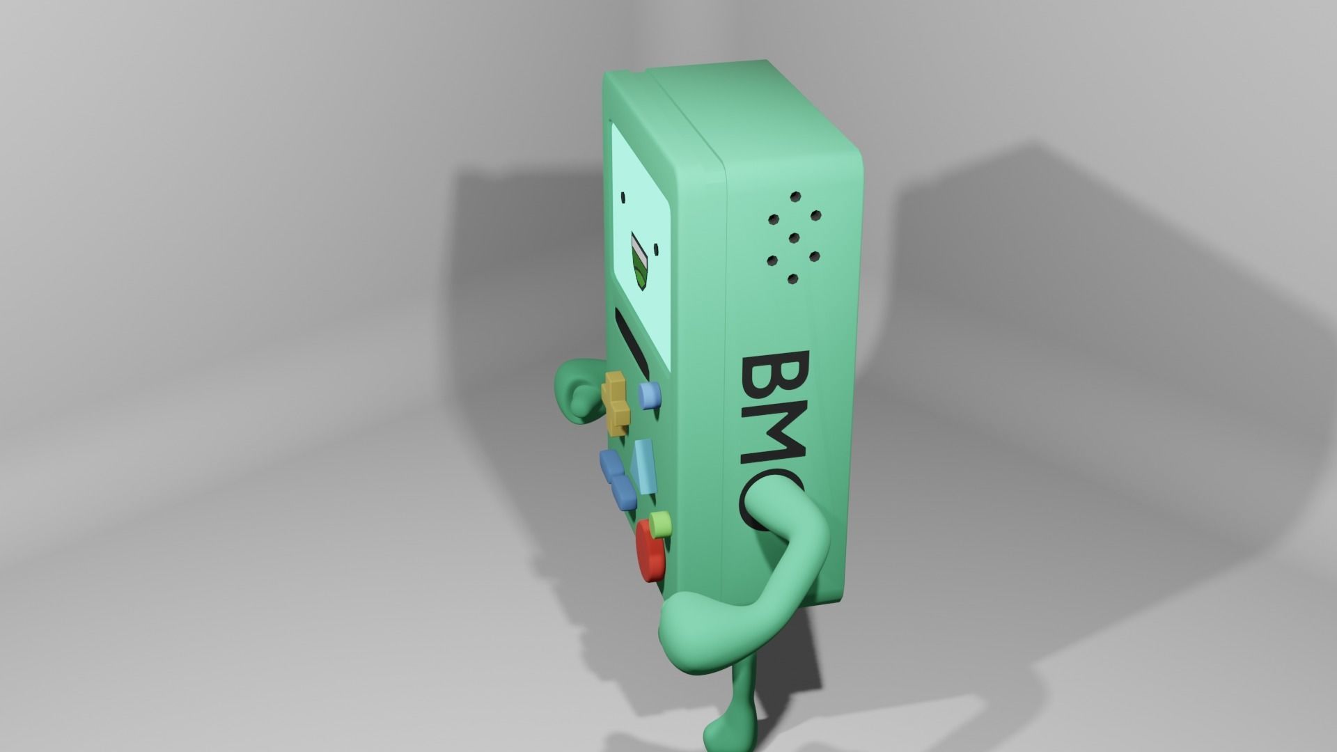 3D model BMO From the Cartoon Network series Adventure Time VR / AR ...