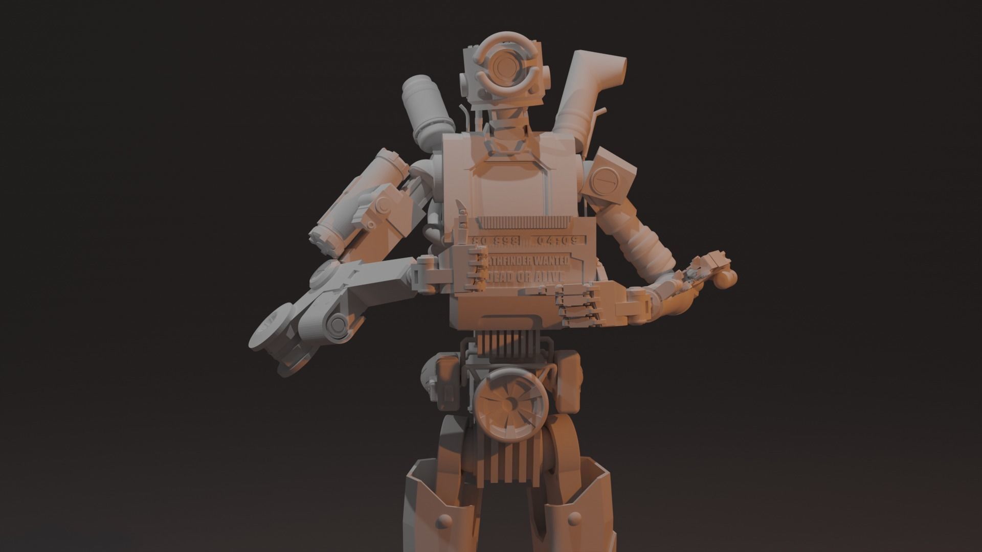 Pathfinder Apex Legends 3D model 3D printable | CGTrader