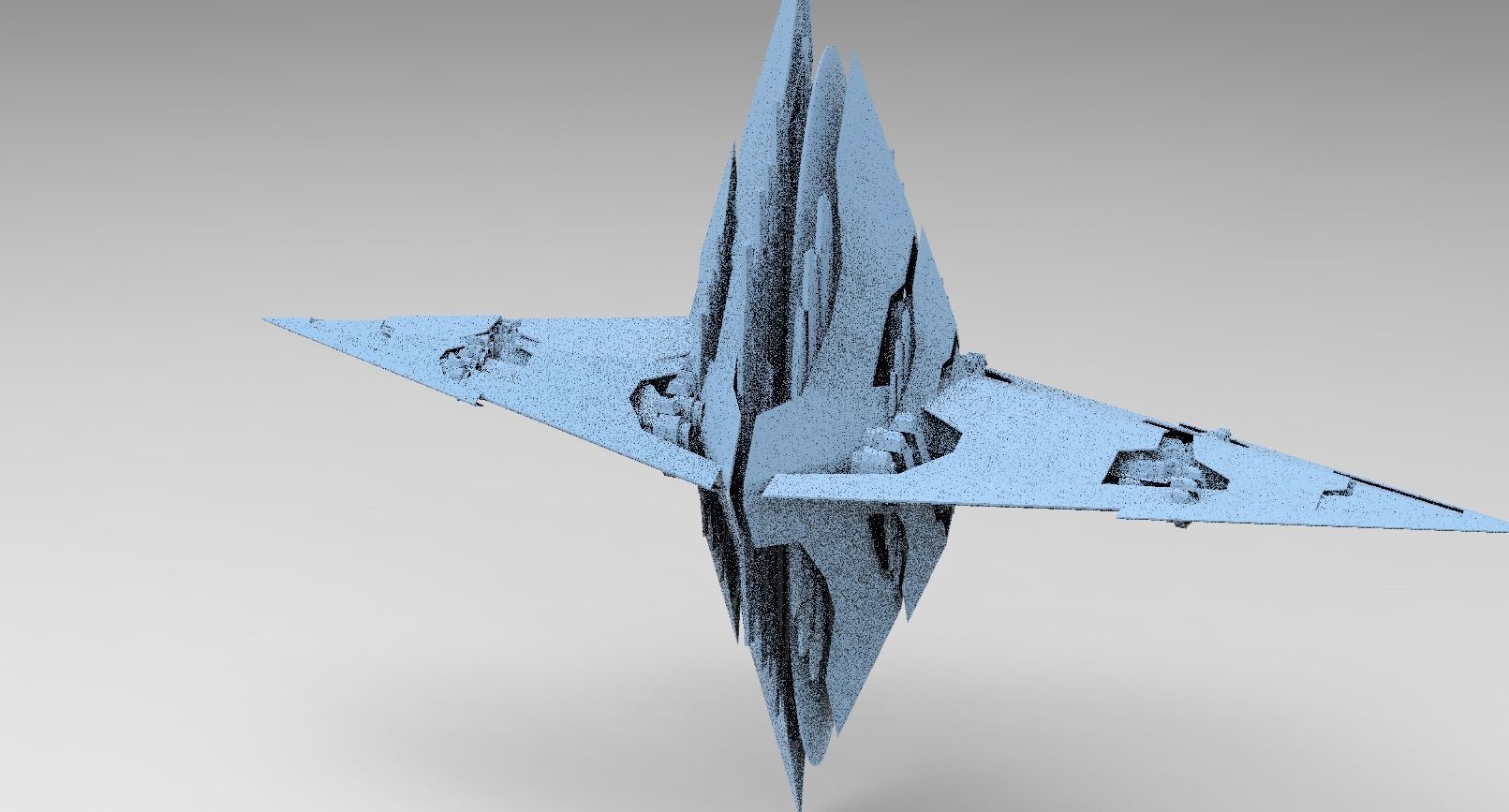 Moss Ruins Alien Shard 2 3D model | CGTrader