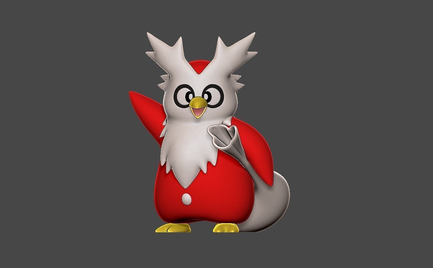 pokemon delibird 3D model 3D printable | CGTrader