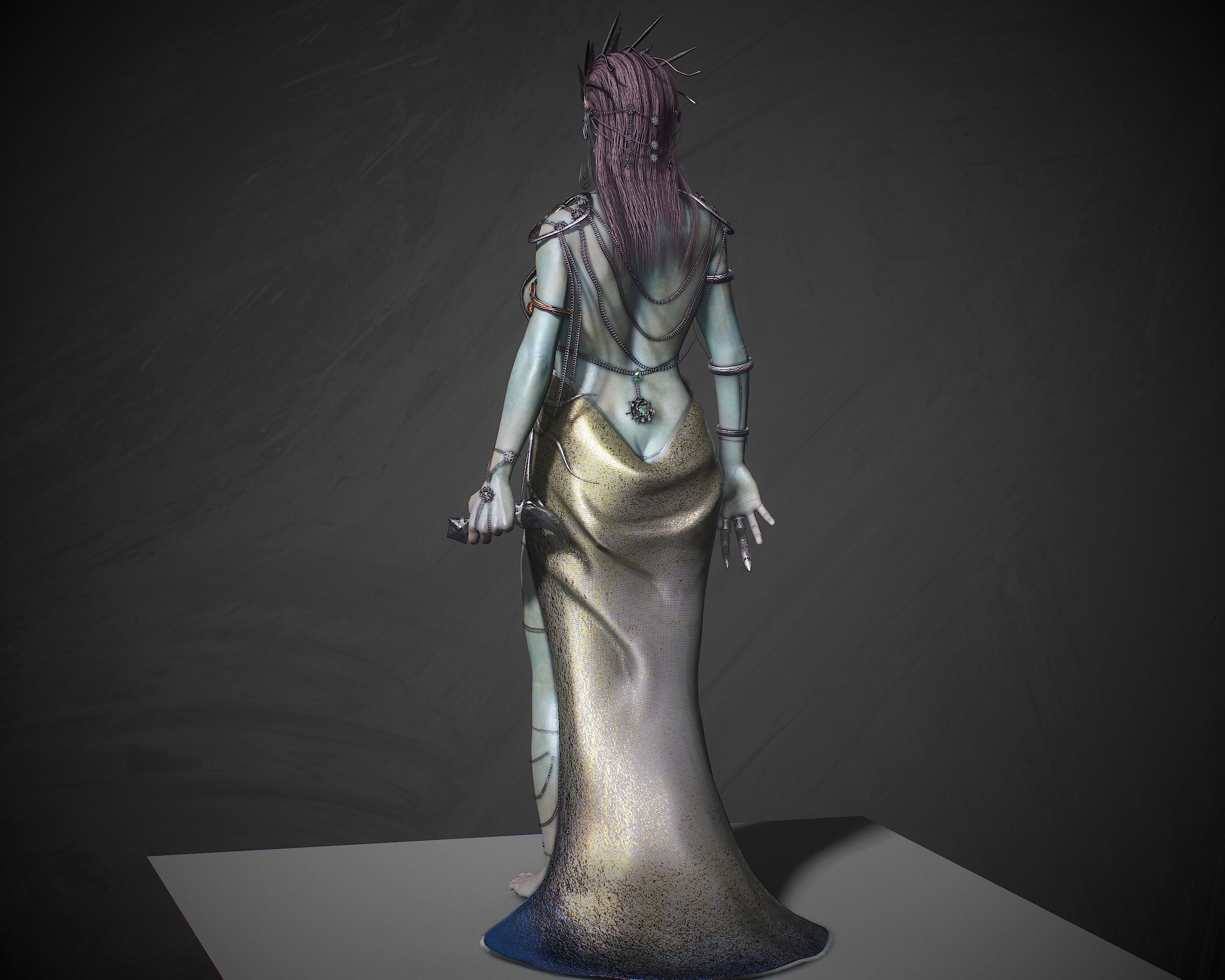 3D model dark elf VR / AR / low-poly | CGTrader