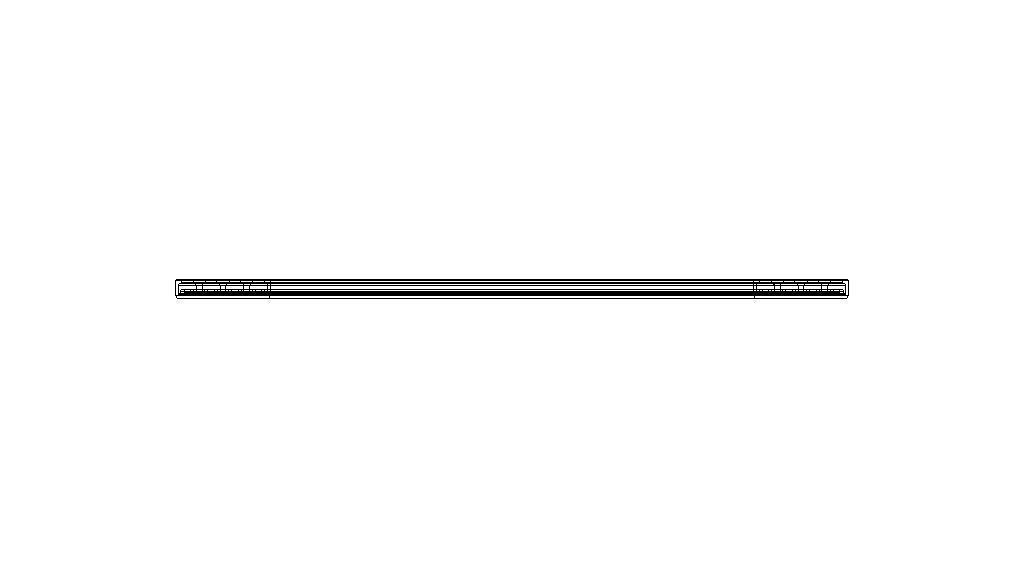 3D model Aluminum Extruded Linear Guide Rail for Jigs VR / AR / low ...