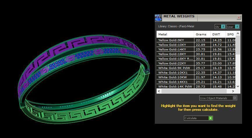 Bracelet 3D model 3D printable | CGTrader