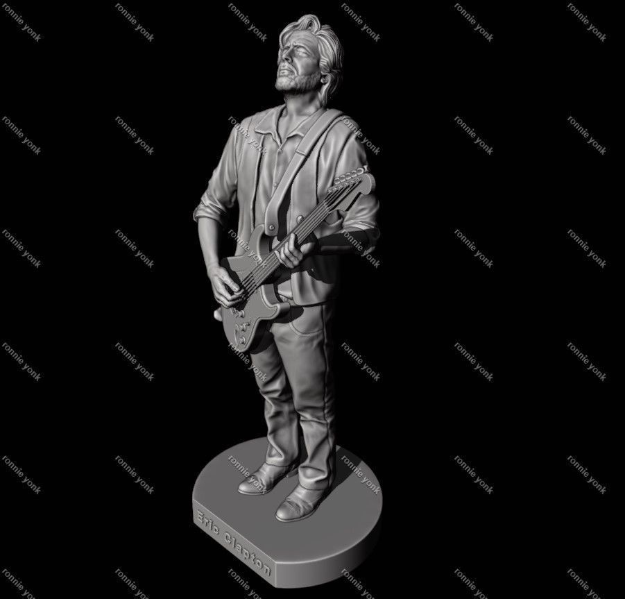eric clapton 3d printing 3D model 3D printable | CGTrader