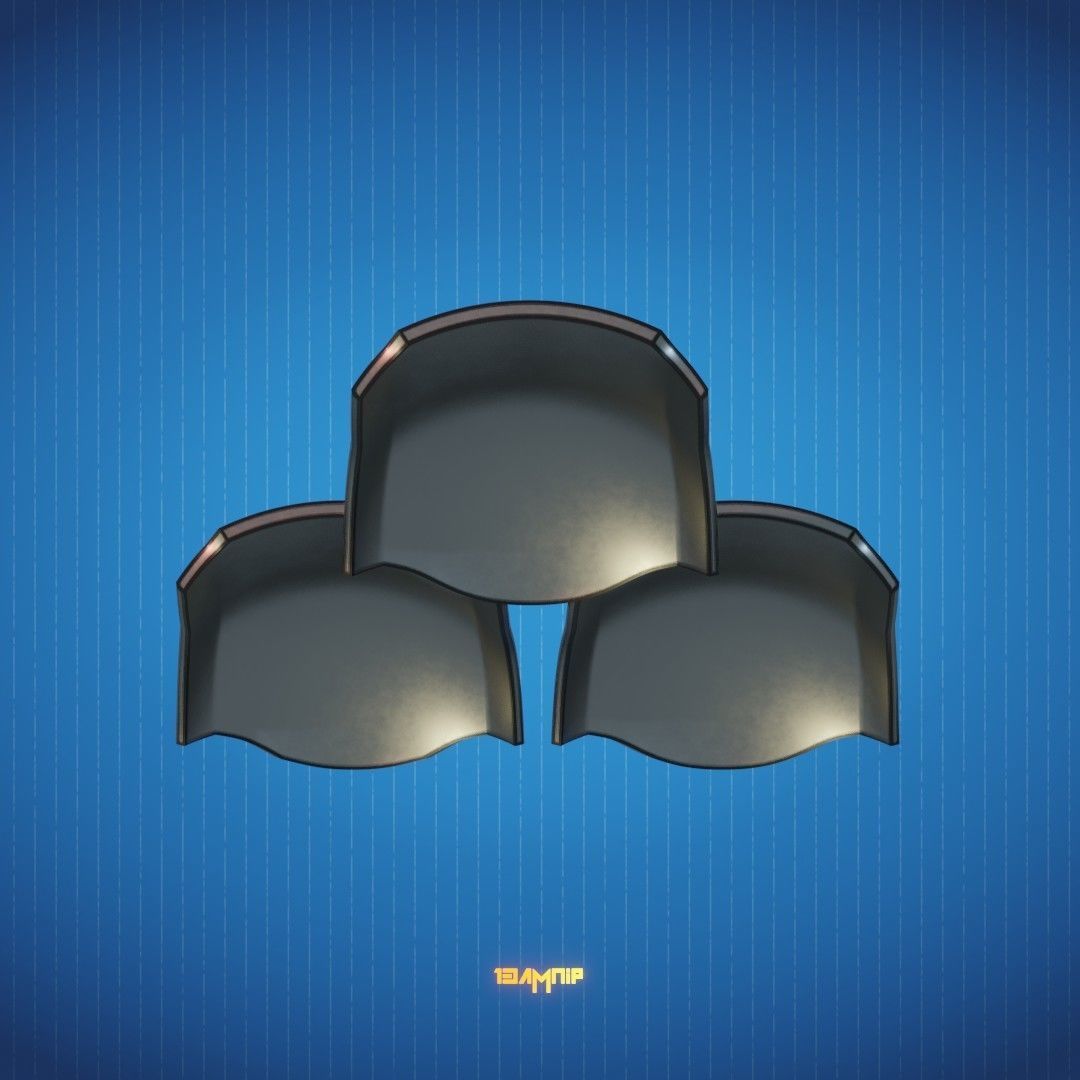 Custom Mandalorian Shoulder armor 3D model 3D printable | CGTrader