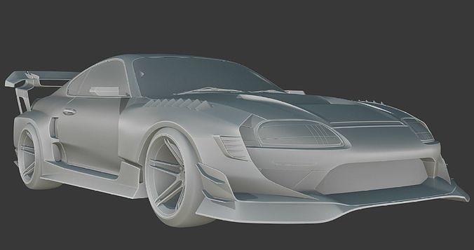 3D model TOYOTA SUPRA HYCADE STAGE 2 VR / AR / low-poly | CGTrader