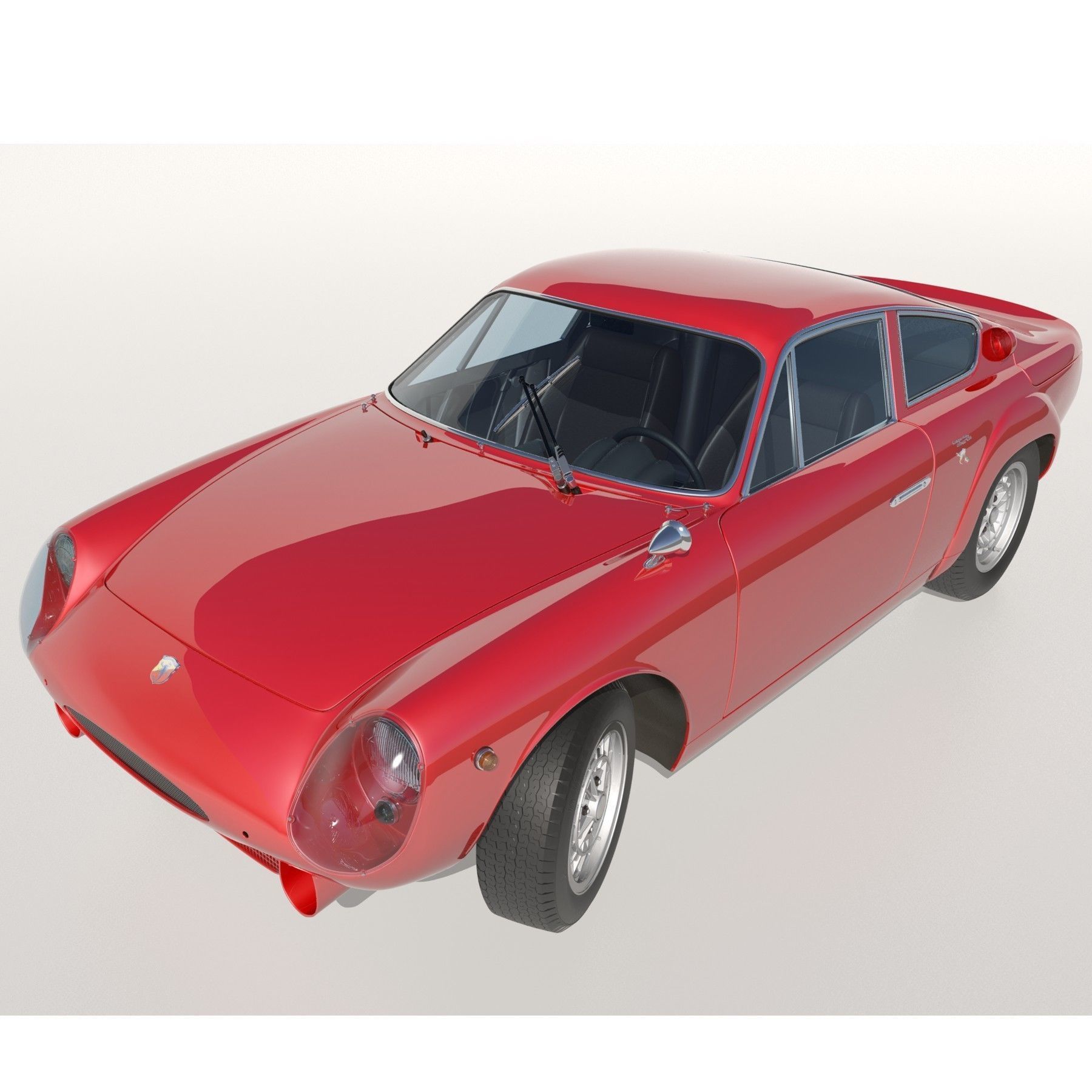 Abarth-Simca 2Mila 2-litre GT 1964 3D model | CGTrader