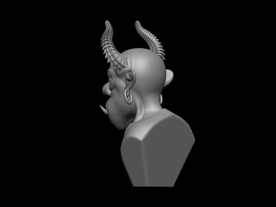 Hell Boy 3D model 3D printable | CGTrader