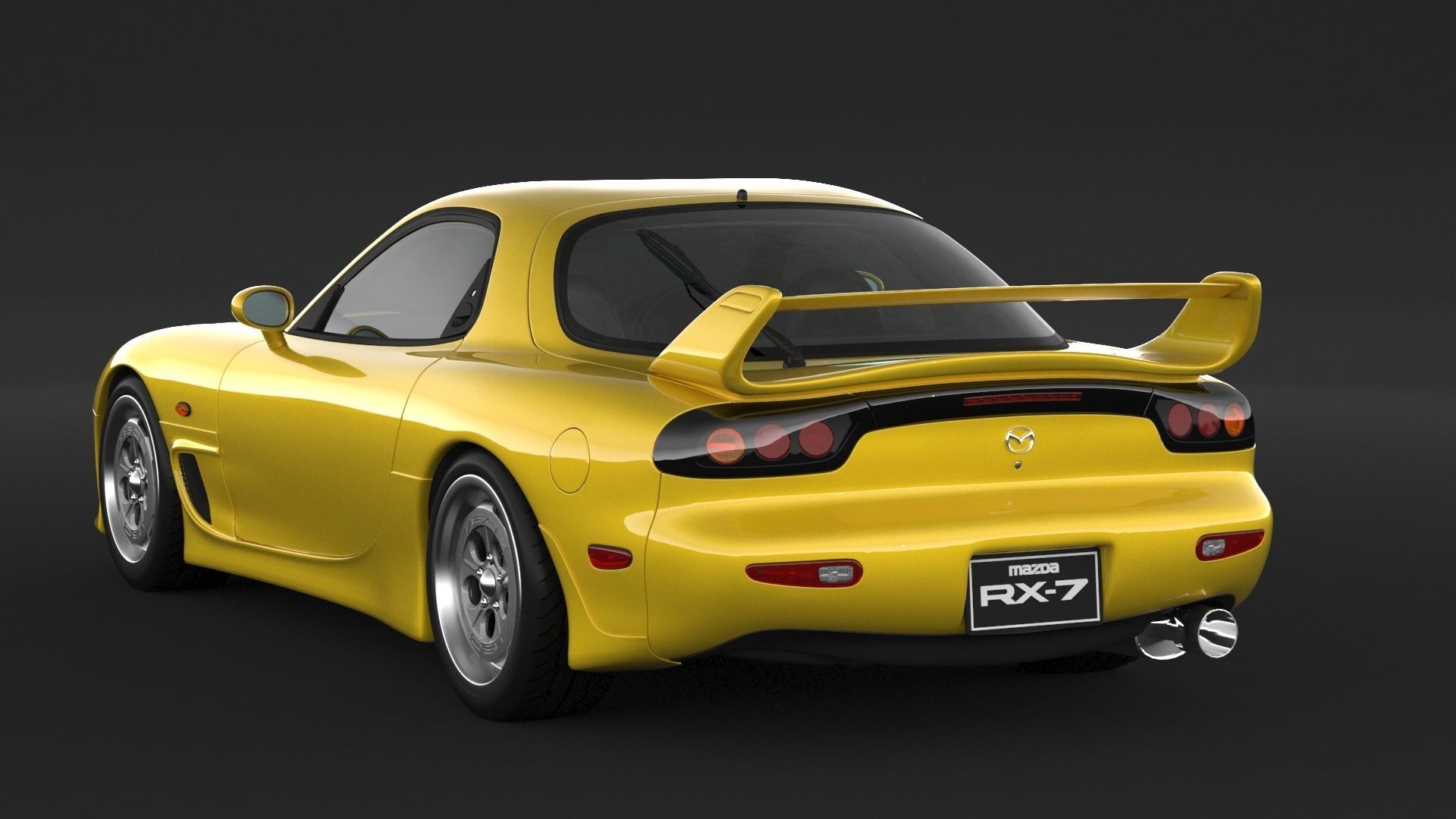 Mazda RX-7 A-Spec 3D model | CGTrader