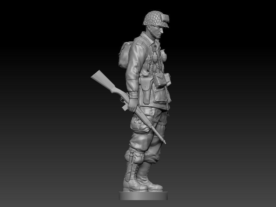 Soldier ready to 3d print 3D model | CGTrader