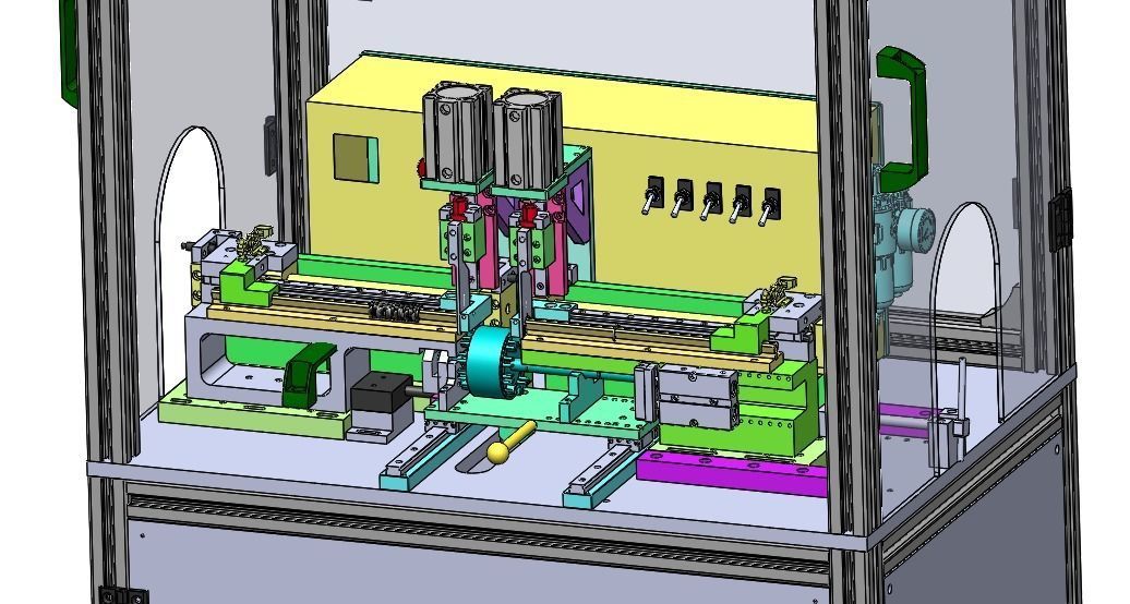 Snap Ring Assembly Machine 3D model | CGTrader