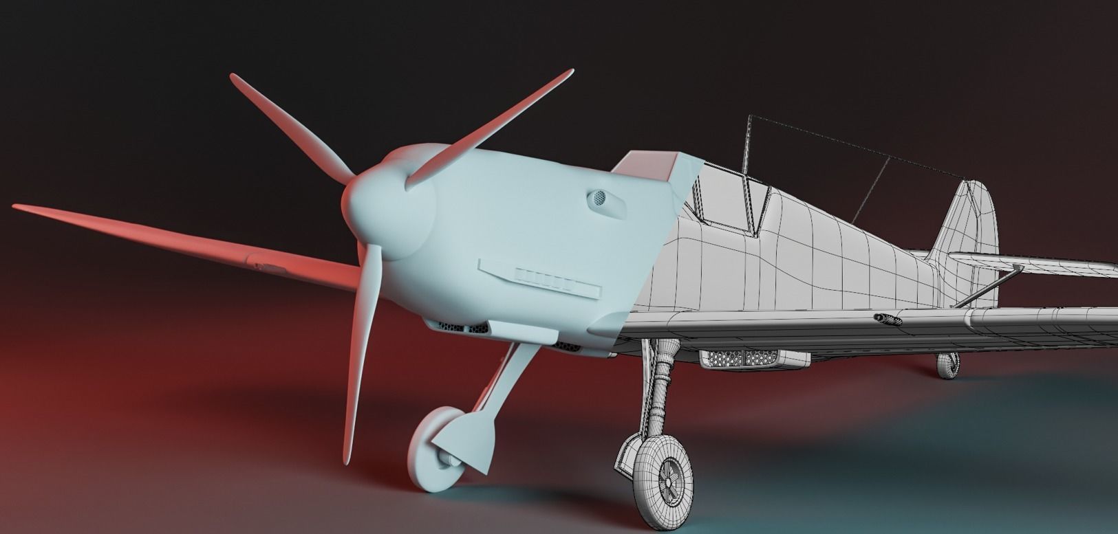 Messerschmitt Bf 109 3D model | CGTrader