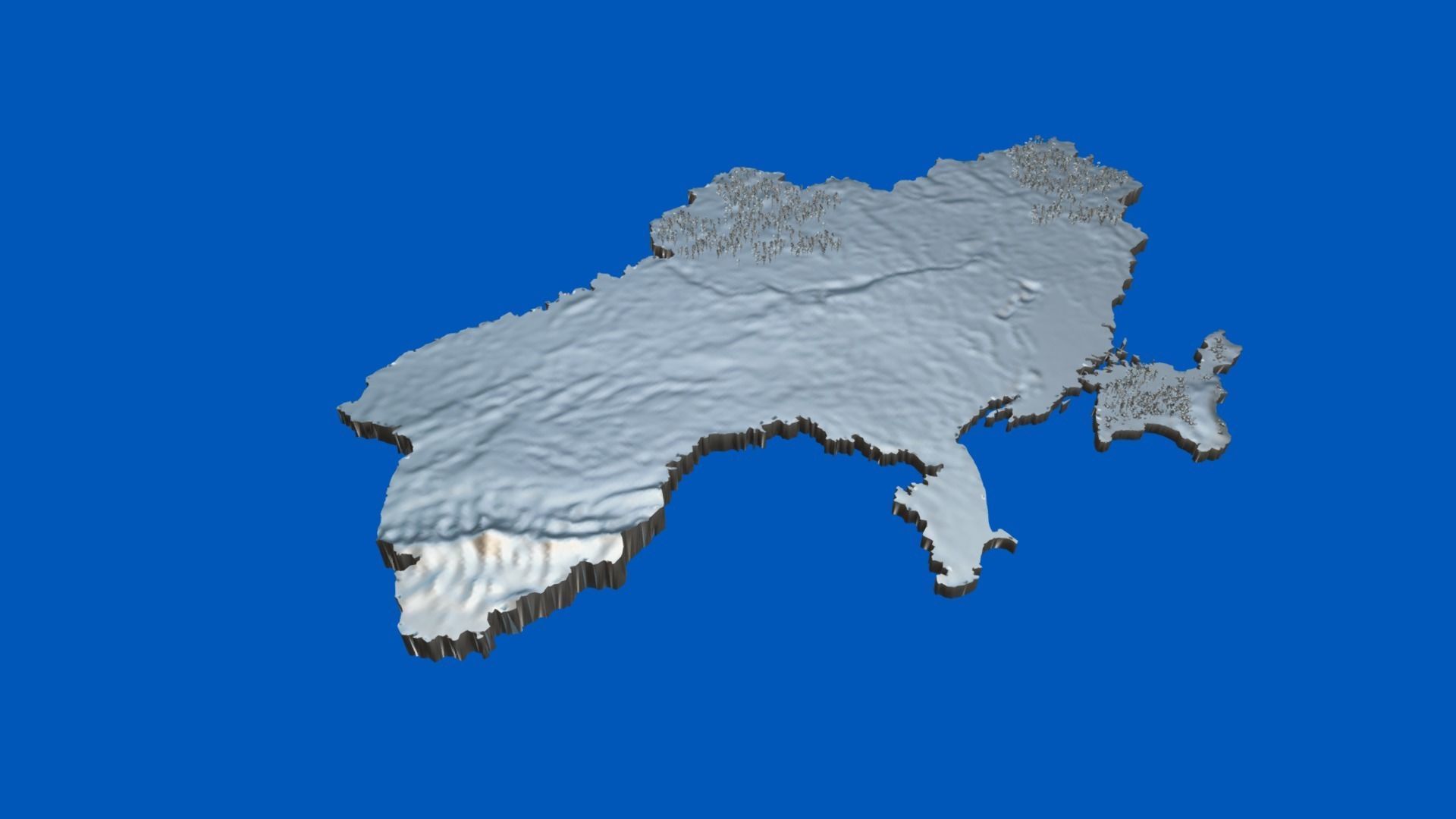 3d map of Ukraine obj gltf usdz 3D model | CGTrader