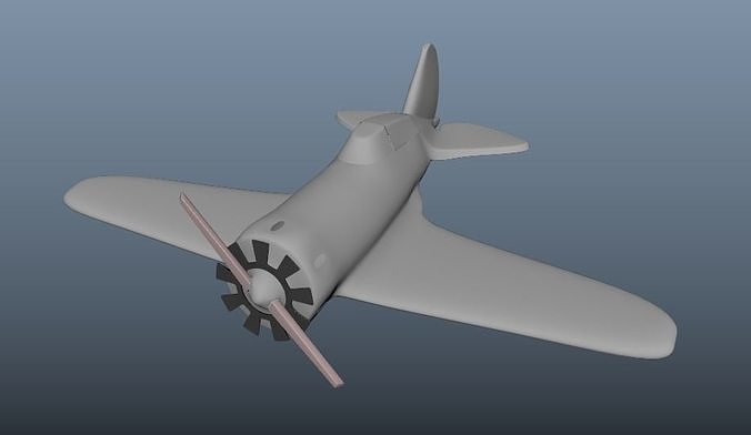 3d plane i-16 model 3D model | CGTrader