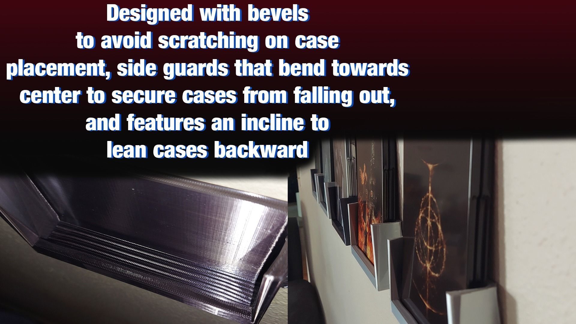 Case and Steelbook Video Game Display 3D model 3D printable | CGTrader