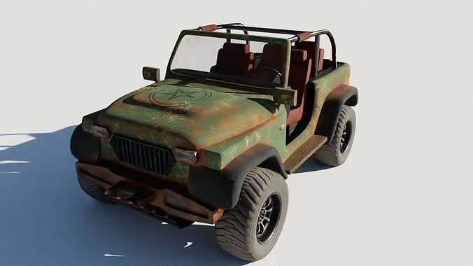 3D model off road truck VR / AR / low-poly | CGTrader