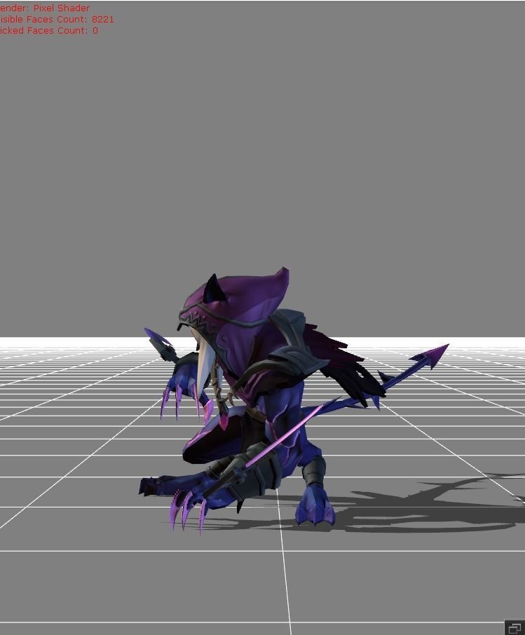 3D model Helcurt Shadowbringer VR / AR / low-poly | CGTrader